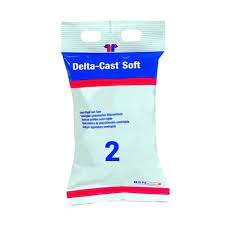 Delta-Cast Soft Huellas 5 cm x 3.65 M 2" x 4 yd - Proveedora Medica Adasa