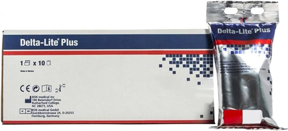 Delta-Lite Plus rojo 7.5 cm x 3.65 m ( 3" x 4 yd ) - Proveedora Medica ...