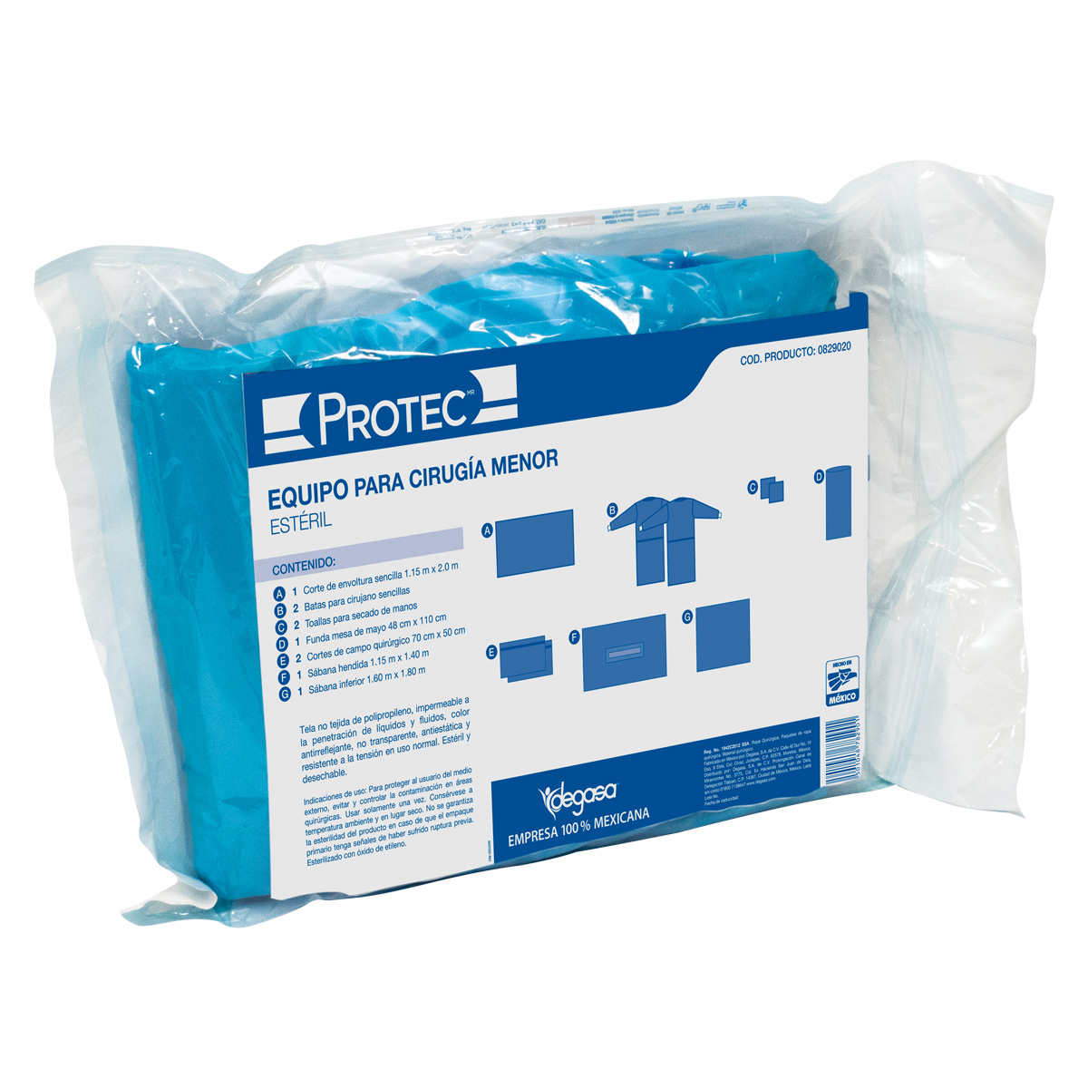 Equipo Cirugía Sms Menor Esteril Pieza - Proveedora Medica Adasa