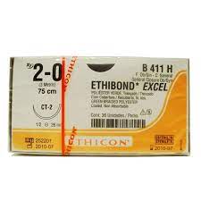 Ethibond Excel Calibre 2/0 de Longitud 75 cm Aguja CT-2 - Proveedora ...