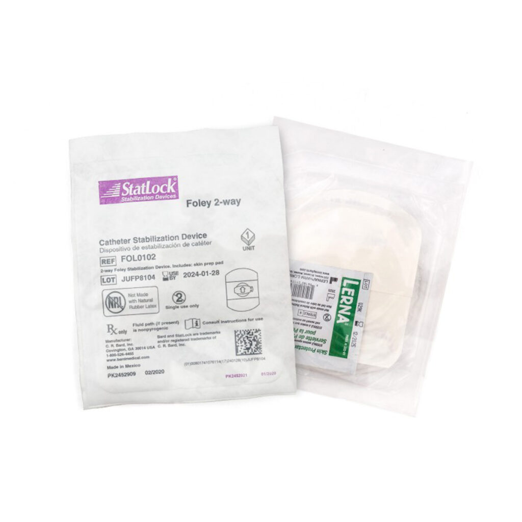 Statlock Adulto para Sonda Foley con 25 - Proveedora Medica Adasa