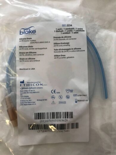 Drenaje Blake* de Silicon 24 FR Redondo Sin Union - Proveedora Medica Adasa