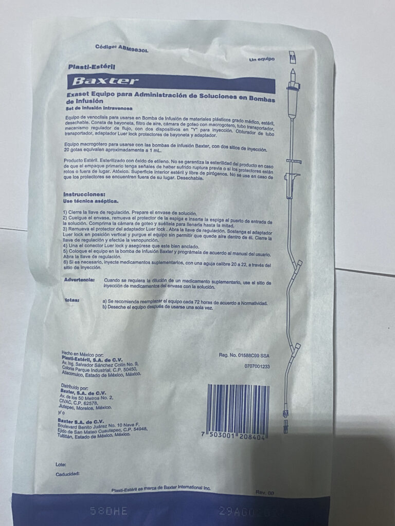 Exaset Básico Macrogotero con Luer Lock Caja con 100 Piezas ...