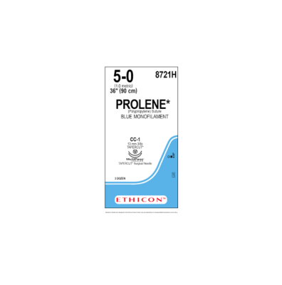 Prolene Calibre 5-0 de Longitud 90 cm Aguja CC-1 - Proveedora Medica Adasa