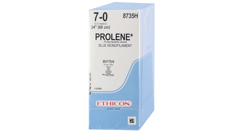 Prolene Calibre 5-0 de Longitud 90 Cm Tipo Cc-1 - Proveedora Médica Adasa