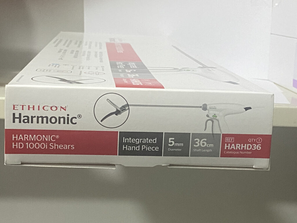 Harmonic Hd 1000I Shears, 36 cm Shaft - Proveedora Medica Adasa